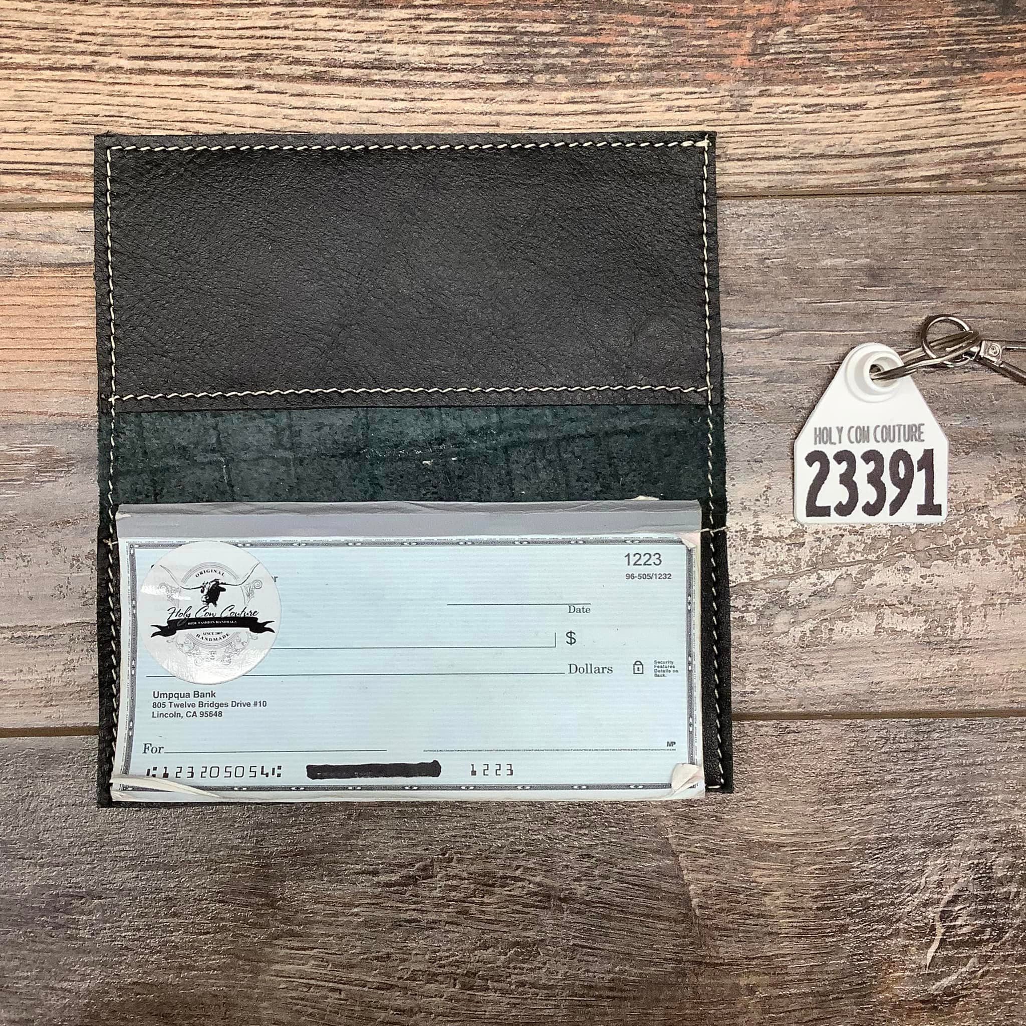 Checkbook Cover – Holy Cow Couture
